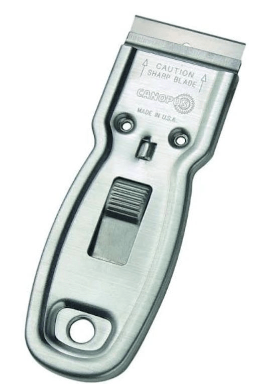 1" Stainless Steel Razor Scraper - Prestige Protective Films LLC